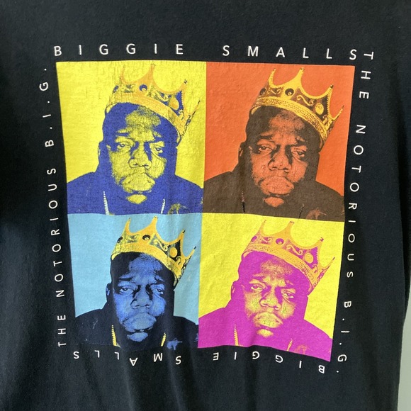 Shirts | Notorious Big Rap Y2k Warhol Shirt Biggie Smalls Retro Vtg ...